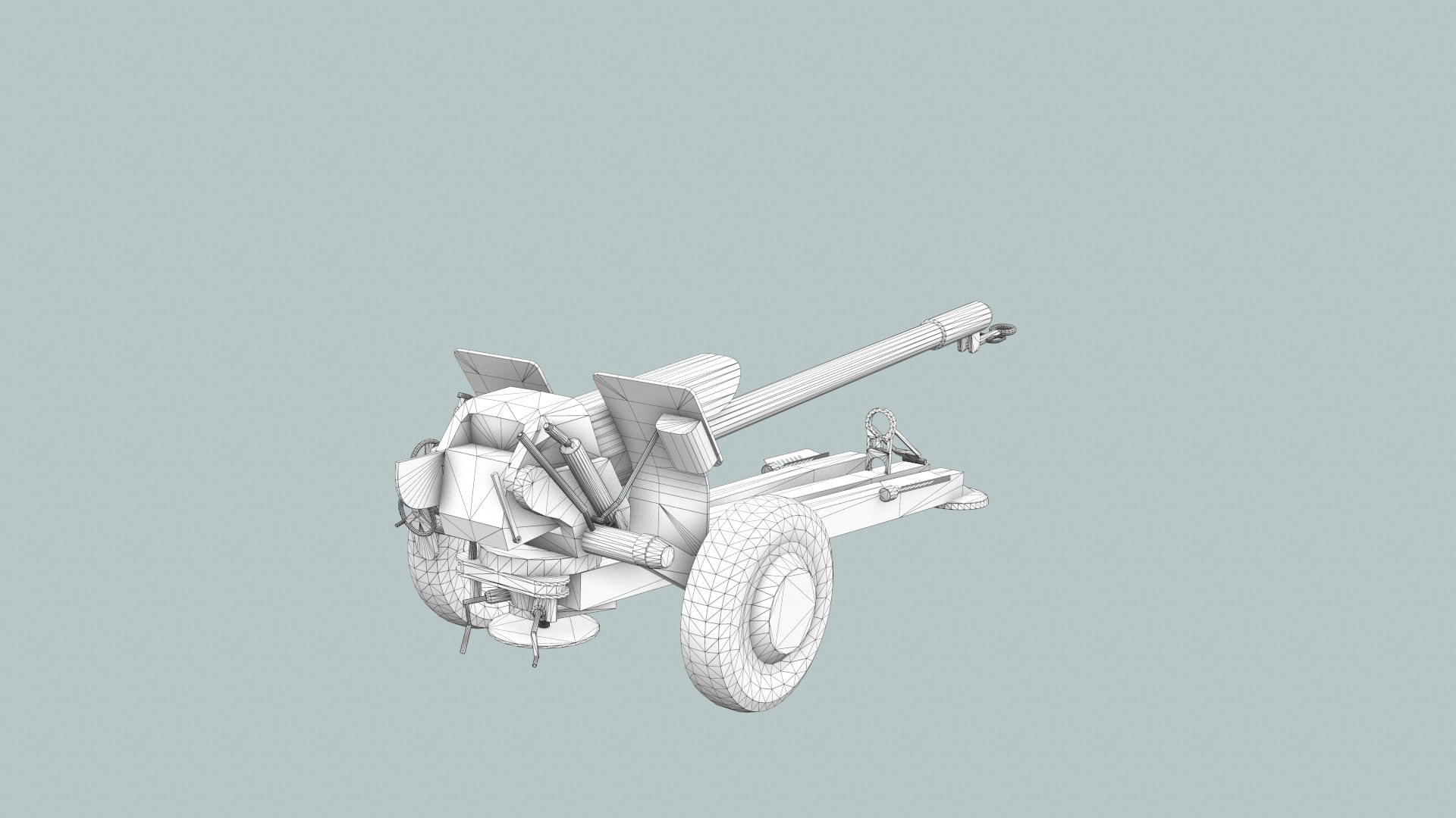 D30 2A18M Trumpeter 122mm Howitzer 3D Model - TurboSquid 1995924
