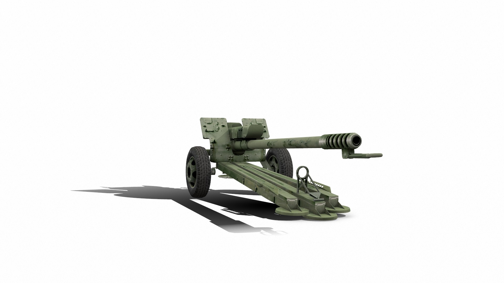 D30 2A18M Trumpeter 122mm Howitzer 3D Model - TurboSquid 1995924