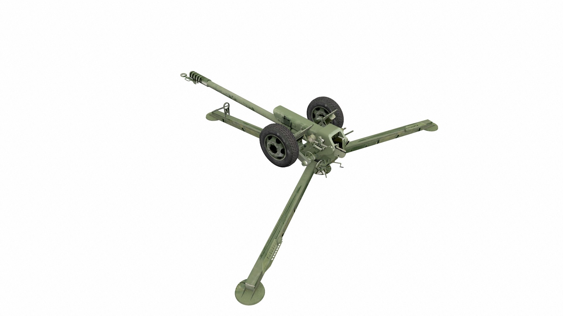 D30 2A18M Trumpeter 122mm Howitzer 3D Model - TurboSquid 1995924