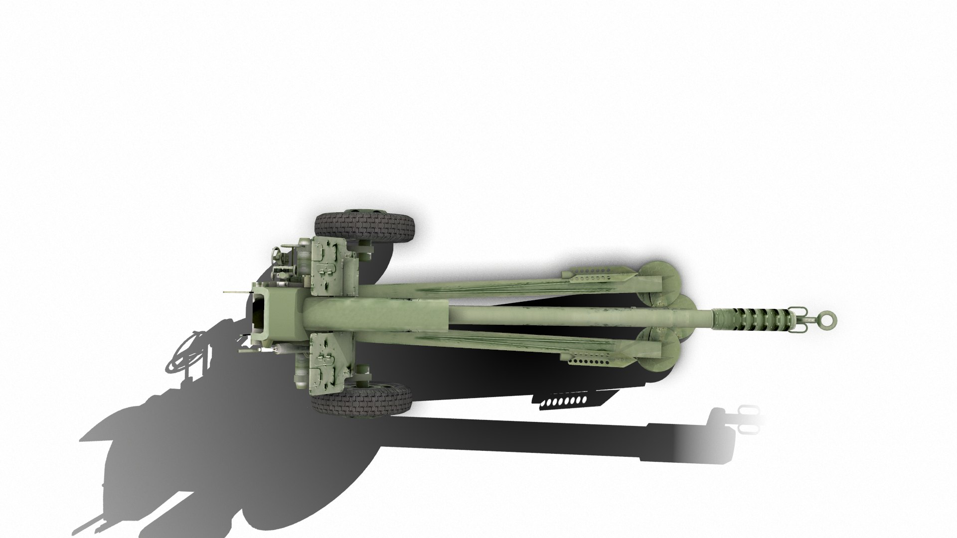 D30 2A18M Trumpeter 122mm Howitzer 3D Model - TurboSquid 1995924
