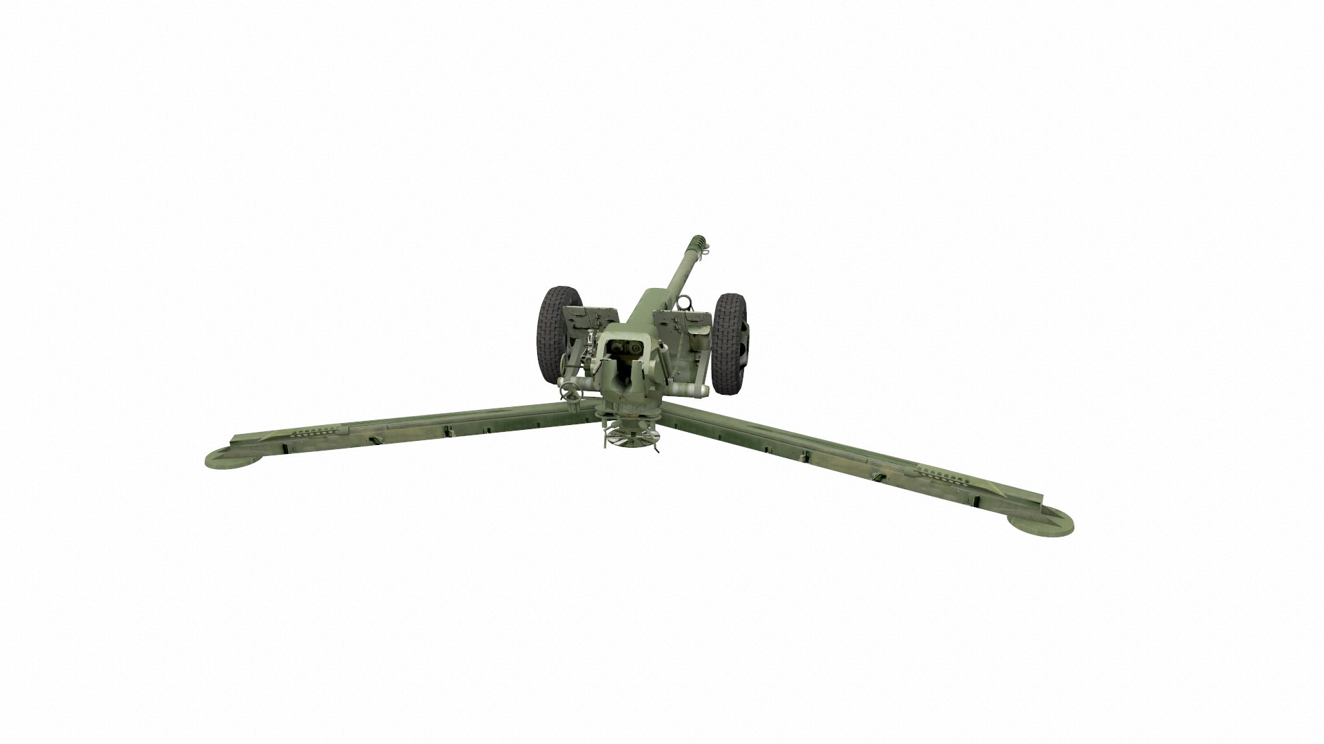 D30 2A18M Trumpeter 122mm Howitzer 3D Model - TurboSquid 1995924