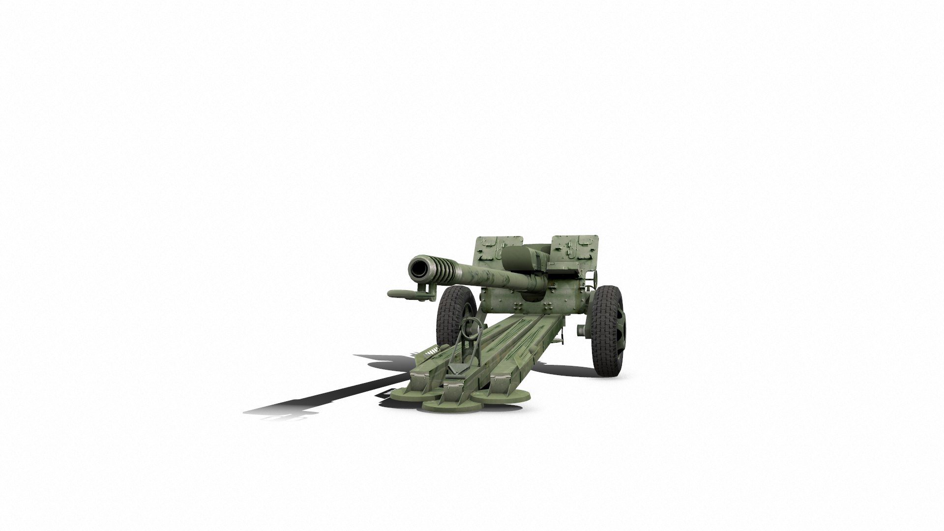 D30 2A18M Trumpeter 122mm Howitzer 3D Model - TurboSquid 1995924