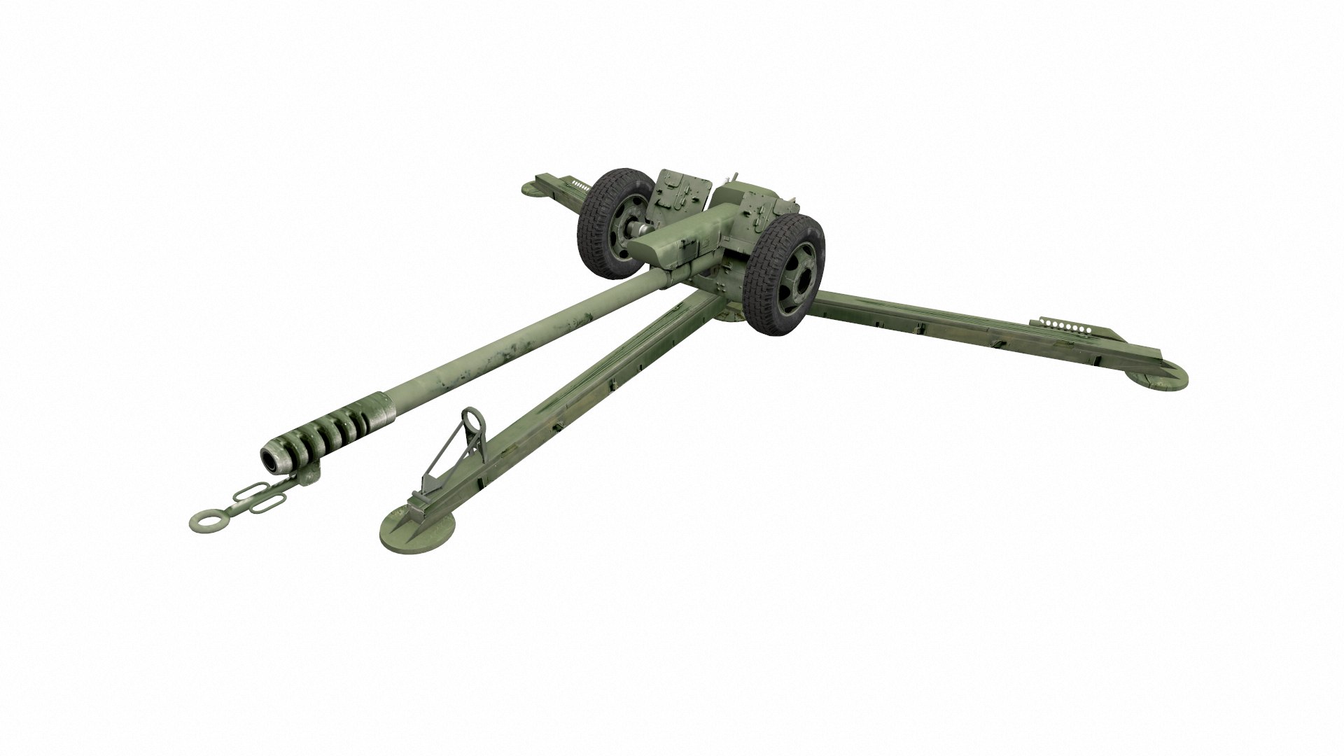 D30 2A18M Trumpeter 122mm Howitzer 3D Model - TurboSquid 1995924