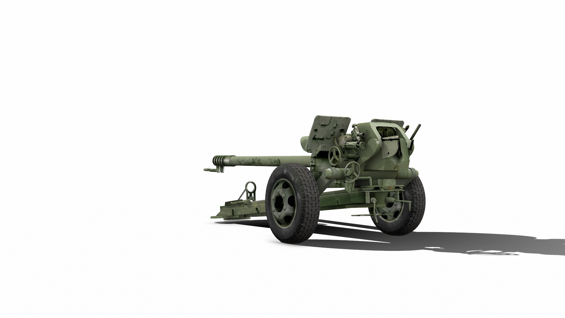 D30 2A18M Trumpeter 122mm Howitzer 3D Model - TurboSquid 1995924