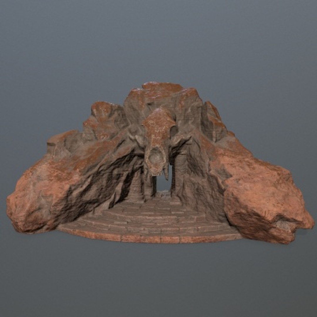 Skull Gate 7 3D model - TurboSquid 2028295