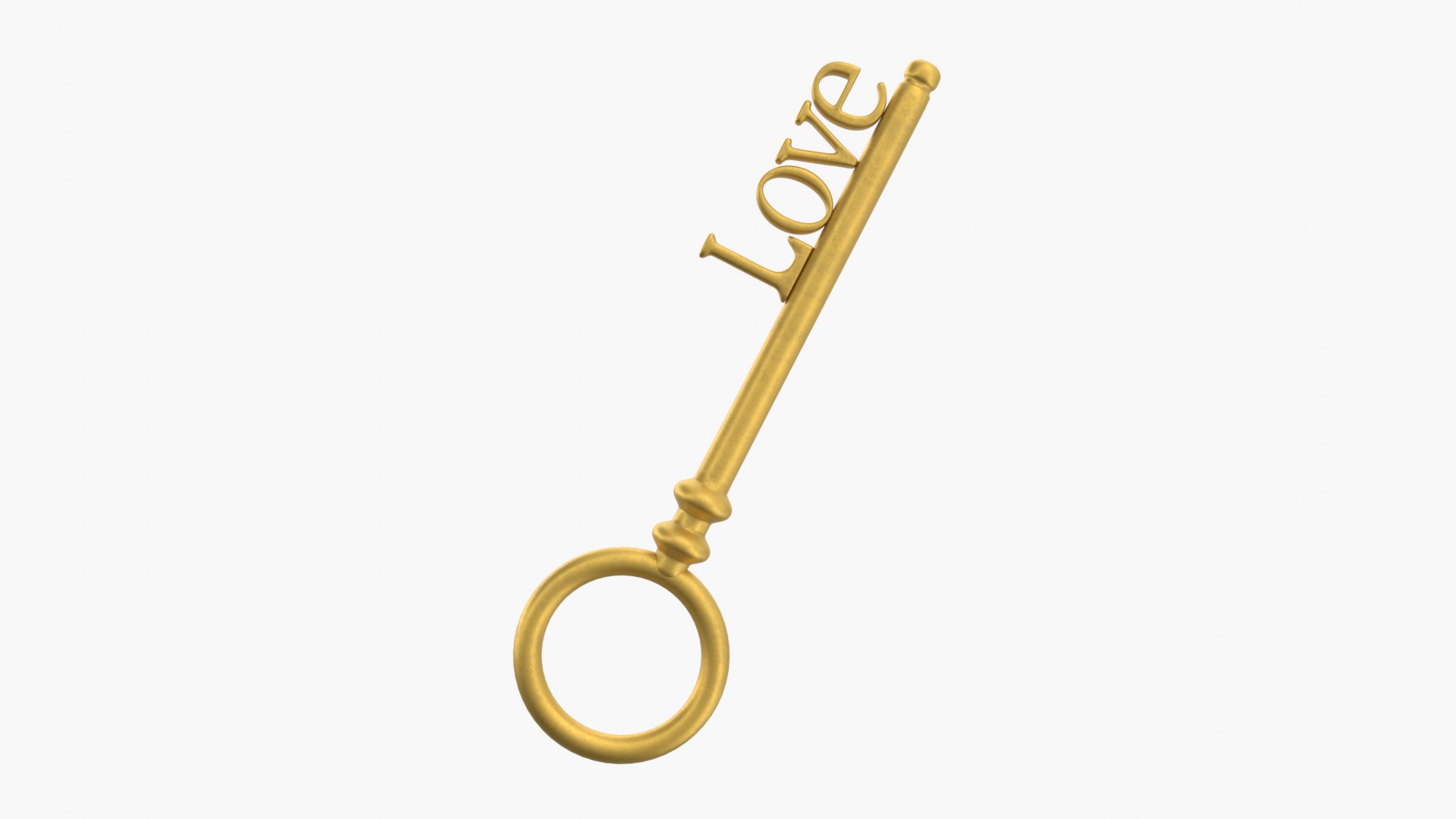 3D Skeleton Key Gold - TurboSquid 2227933