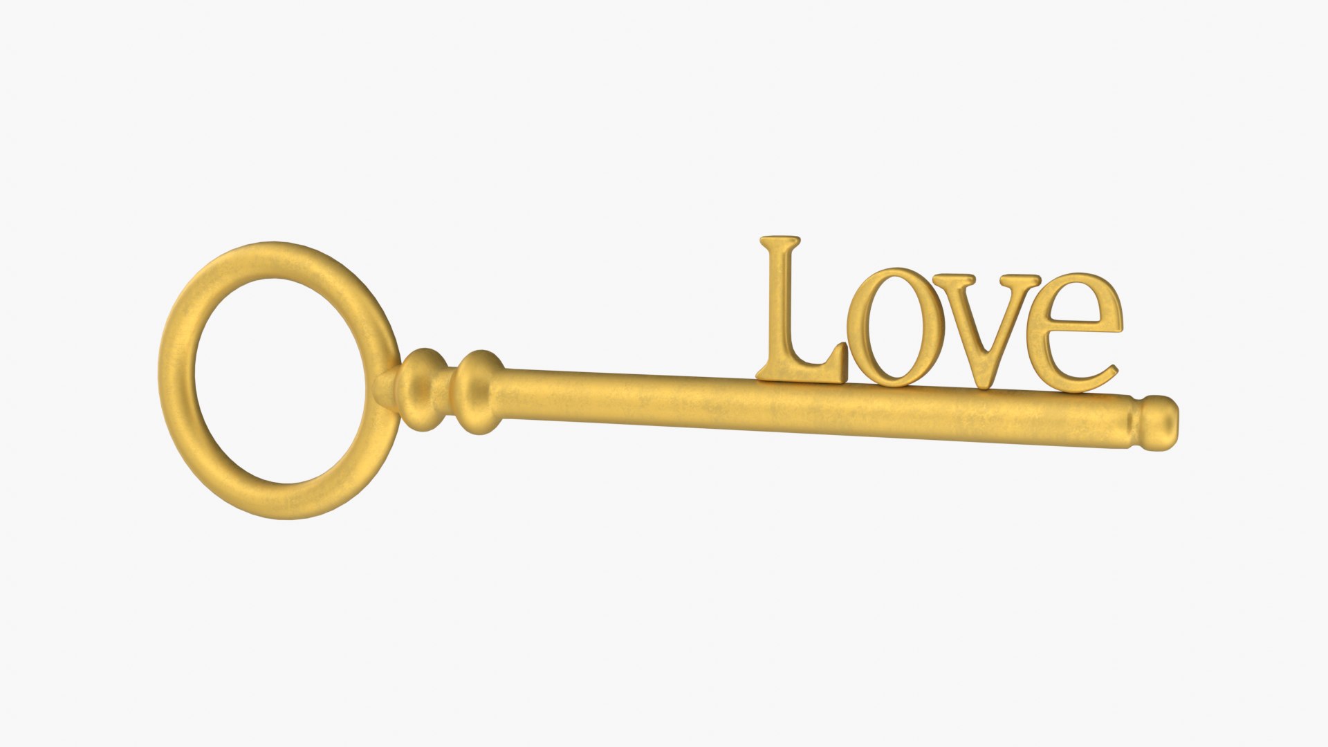 3D Skeleton Key Gold - TurboSquid 2227933