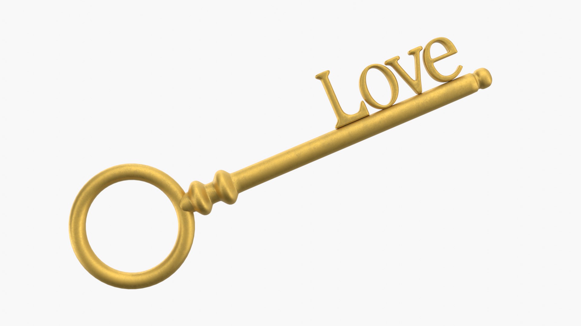 3D Skeleton Key Gold - TurboSquid 2227933