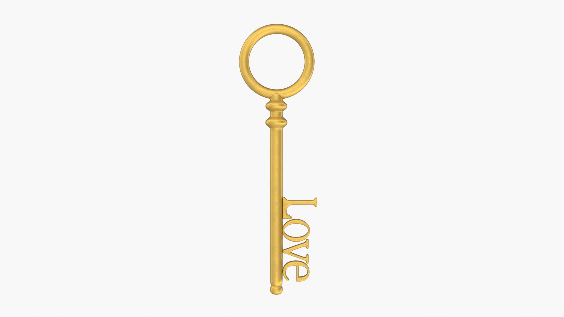3D Skeleton Key Gold - TurboSquid 2227933