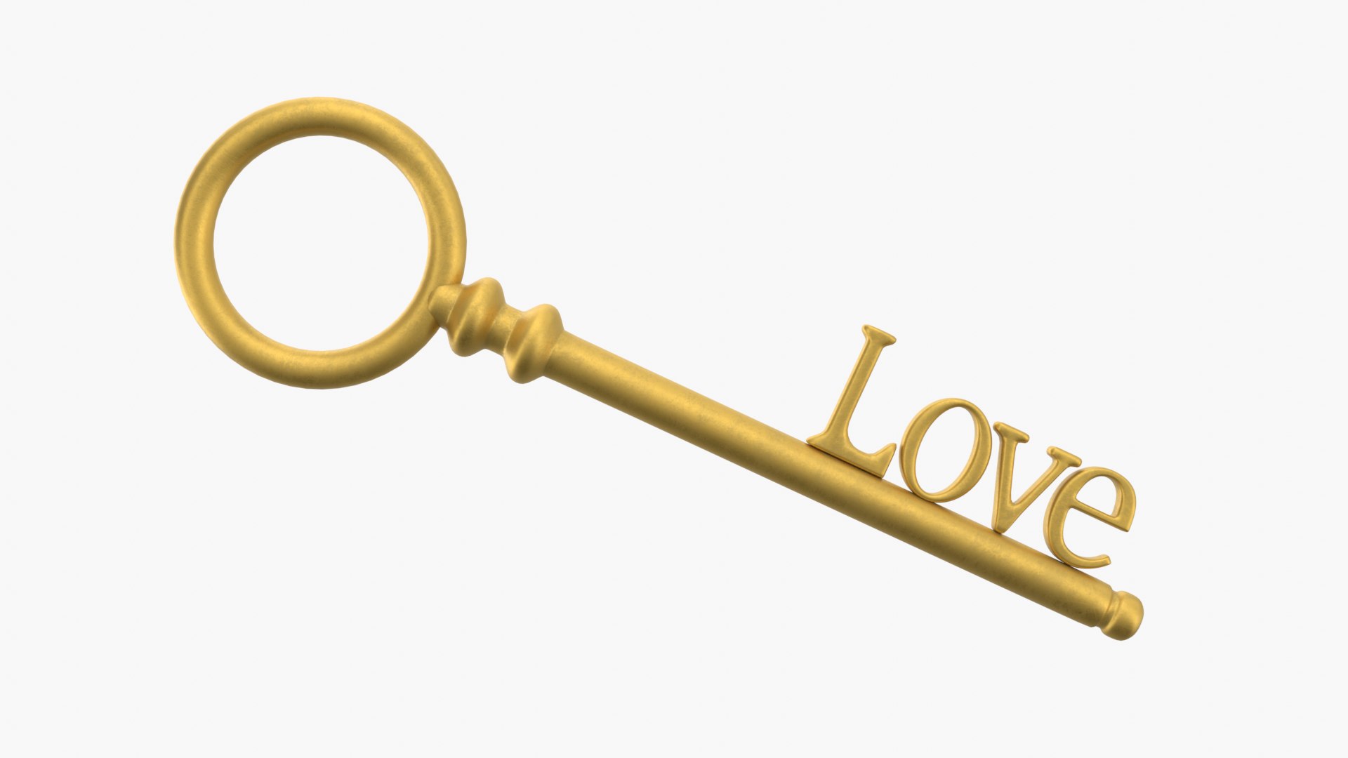 3D Skeleton Key Gold - TurboSquid 2227933