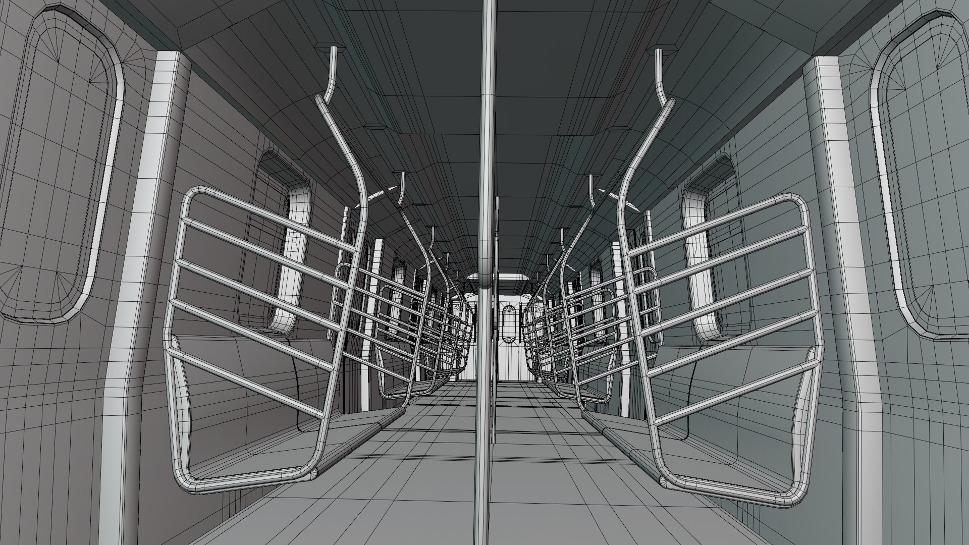 R211 Subway Car Interior 3D - TurboSquid 2068662