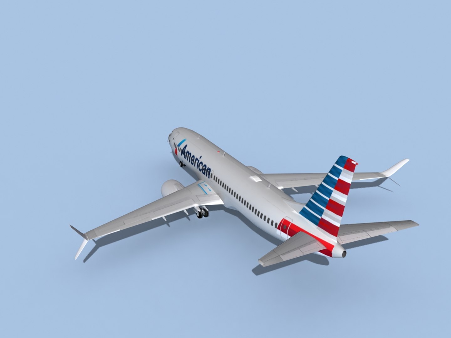 Boeing 737-8 Airliner 3D Model - TurboSquid 1489224