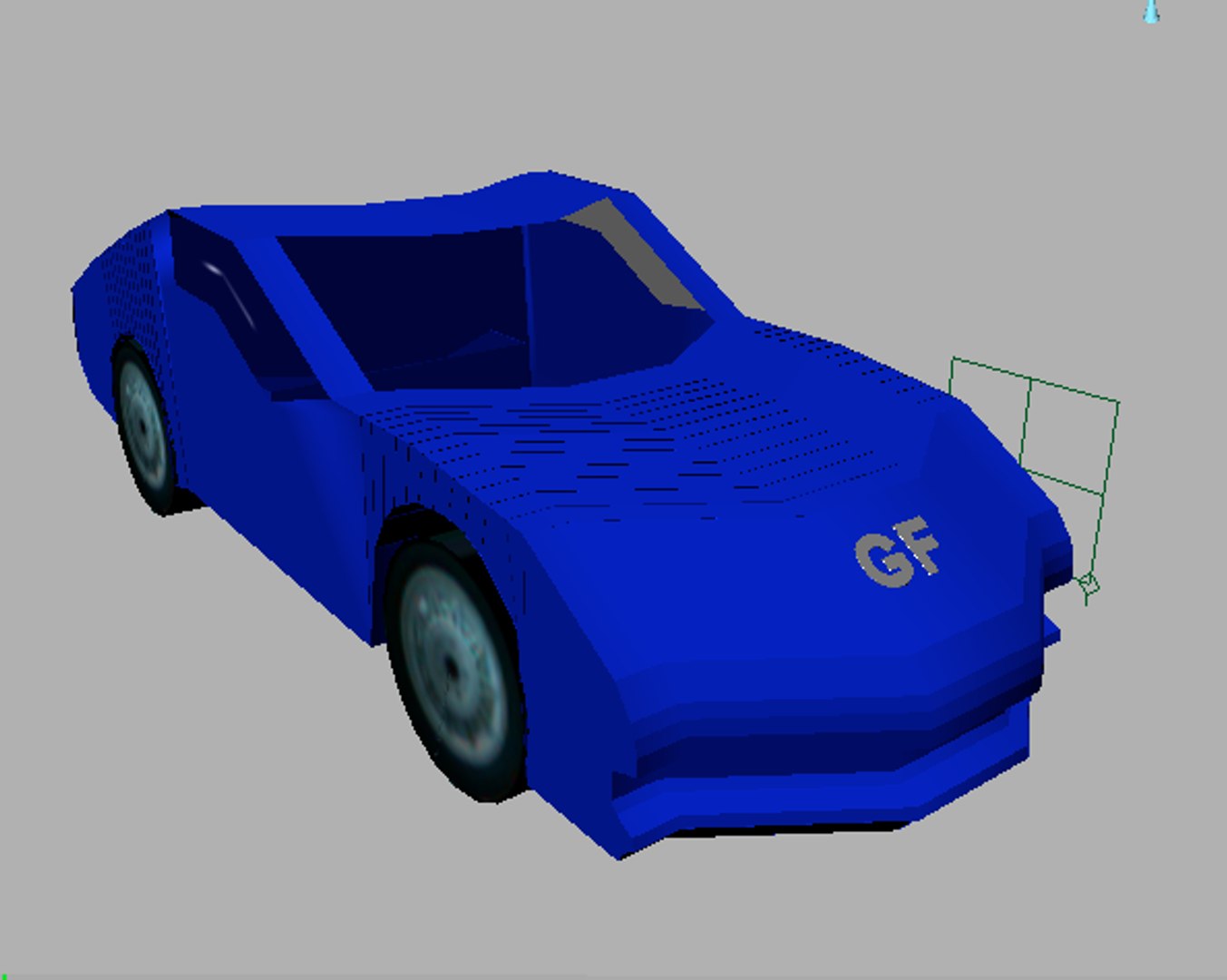 Free Racing Car 3d Model