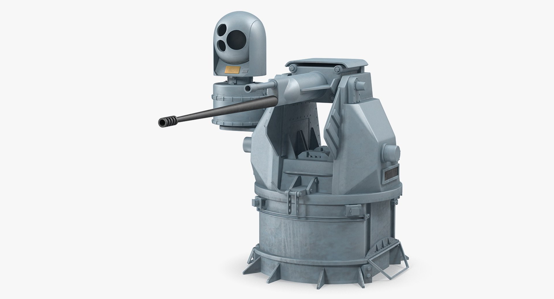 Deck guns model - TurboSquid 1406644