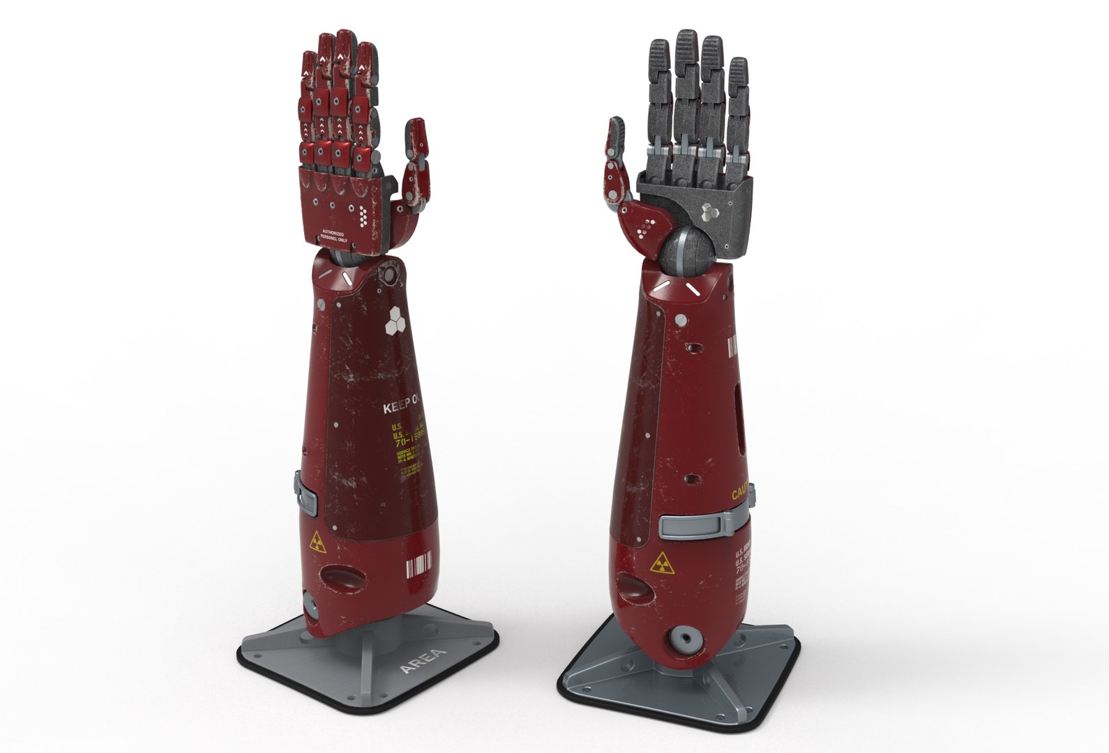 3D Robot Android Mechanical Hand Arm - TurboSquid 1580858
