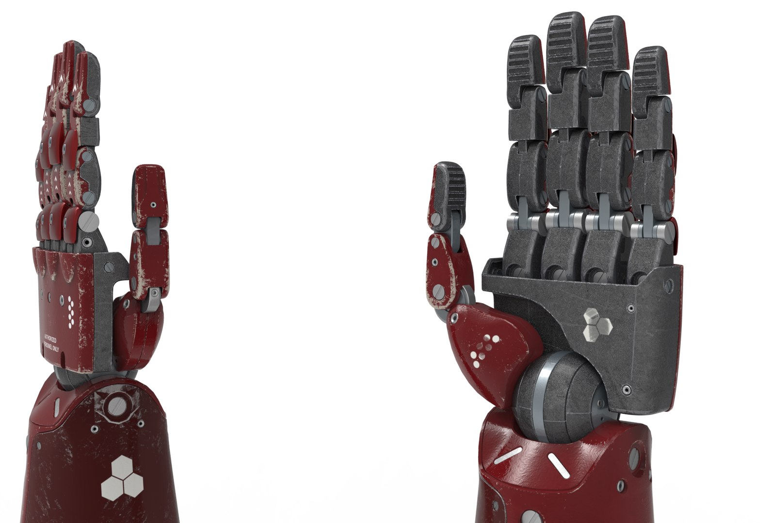 3D Robot Android Mechanical Hand Arm - TurboSquid 1580858