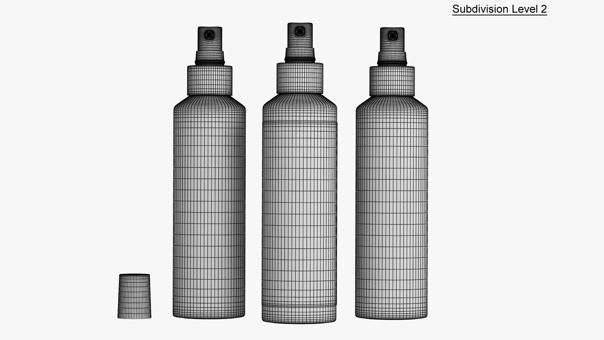 Spray Bottle Model - TurboSquid 1556411