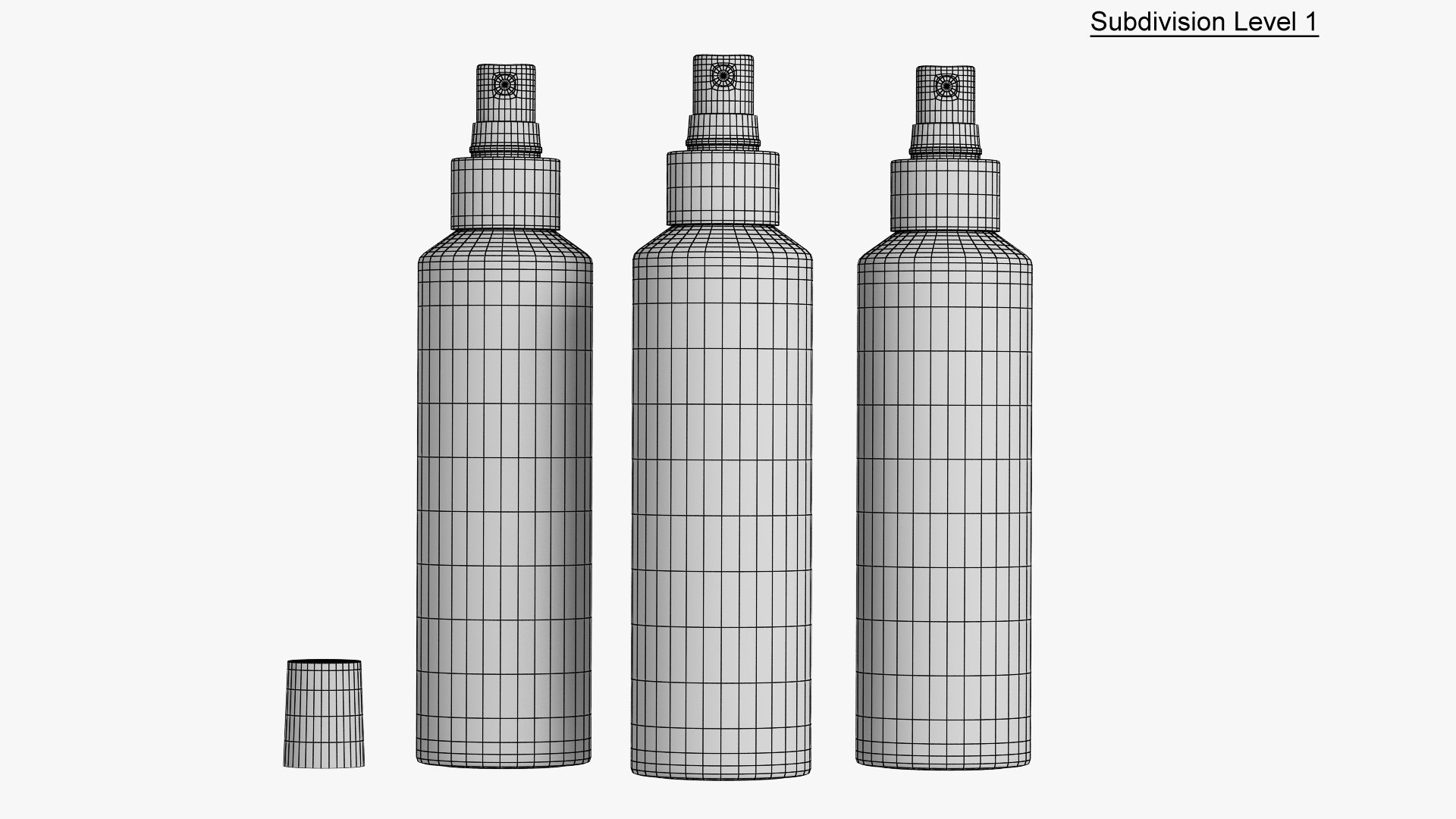 Spray Bottle Model - TurboSquid 1556411