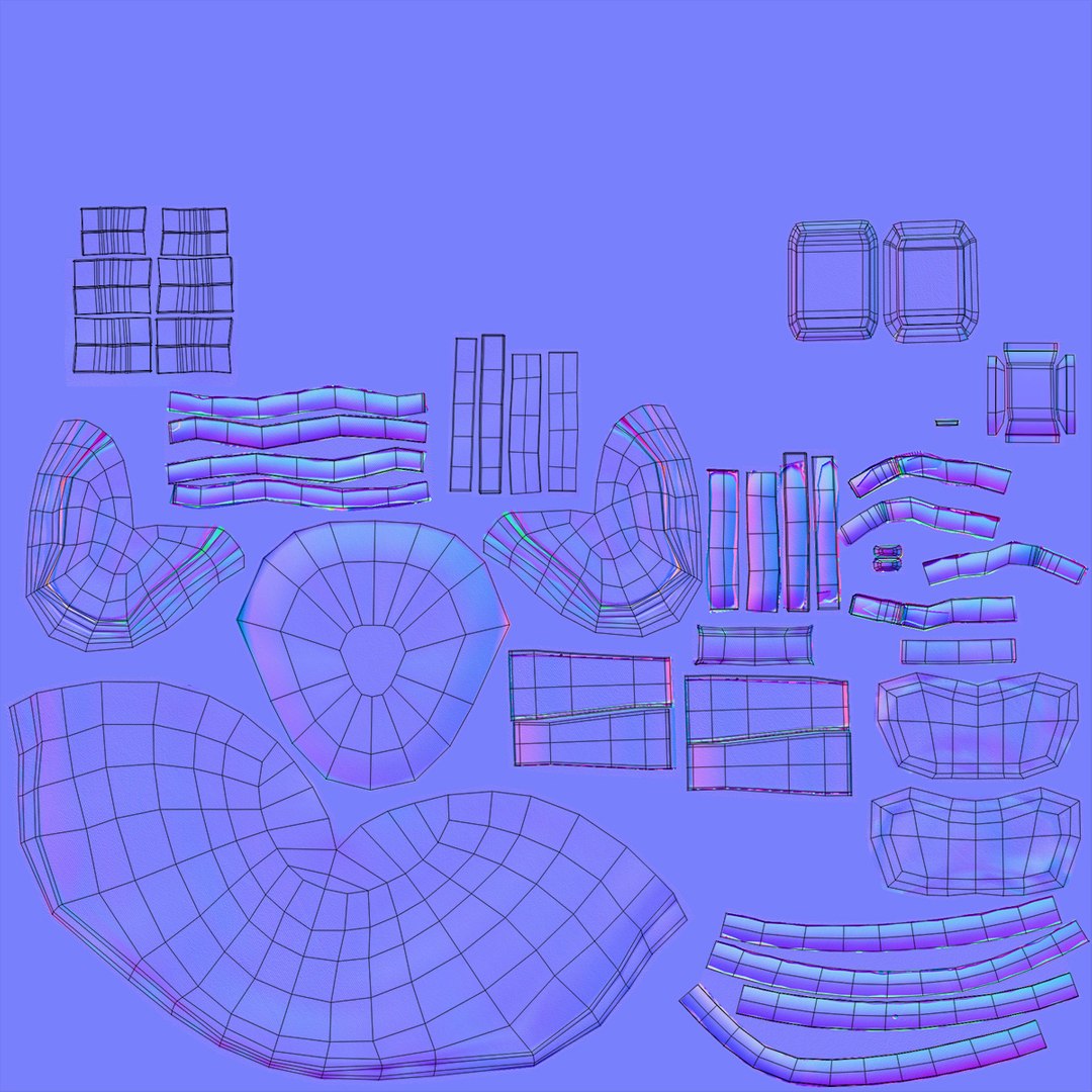 3d Obj Cartoon Character