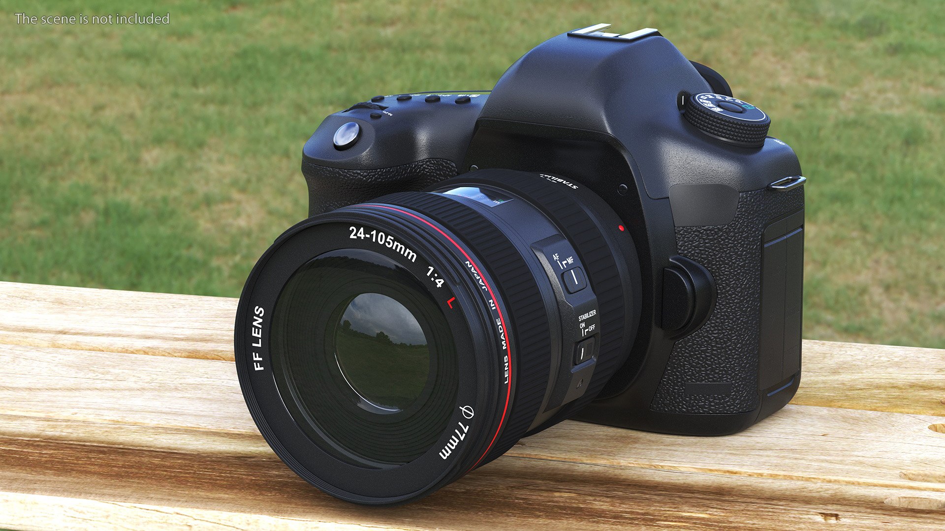 3D Digital SLR Camera Model - TurboSquid 2147288