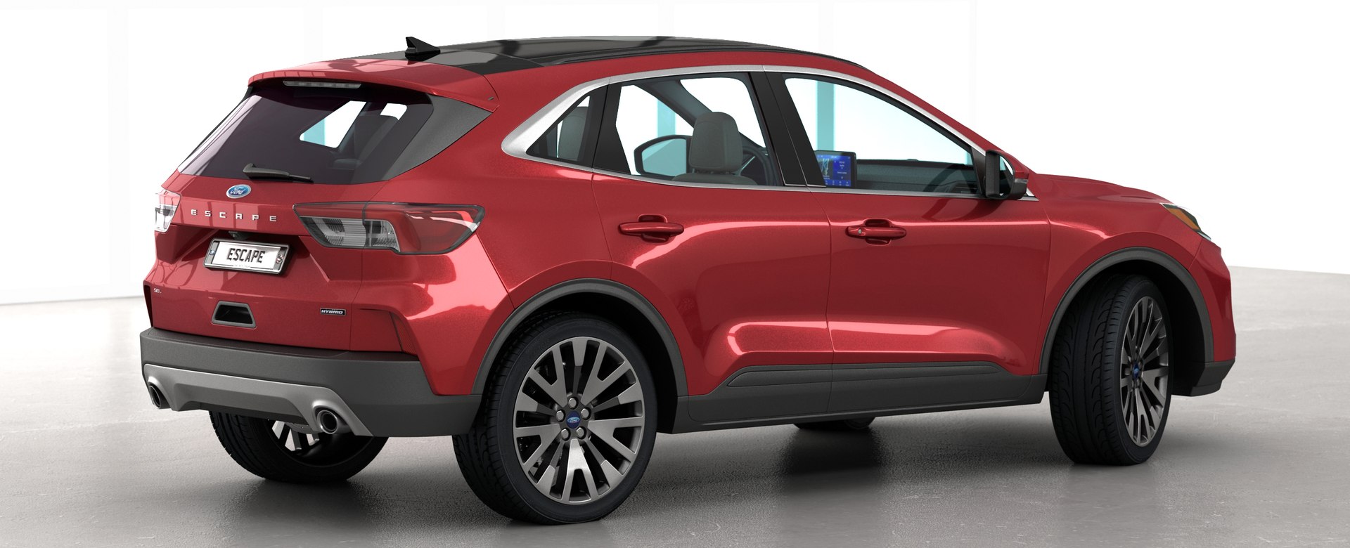 3D Realistic Escape 2020 Interior Model - TurboSquid 1594202