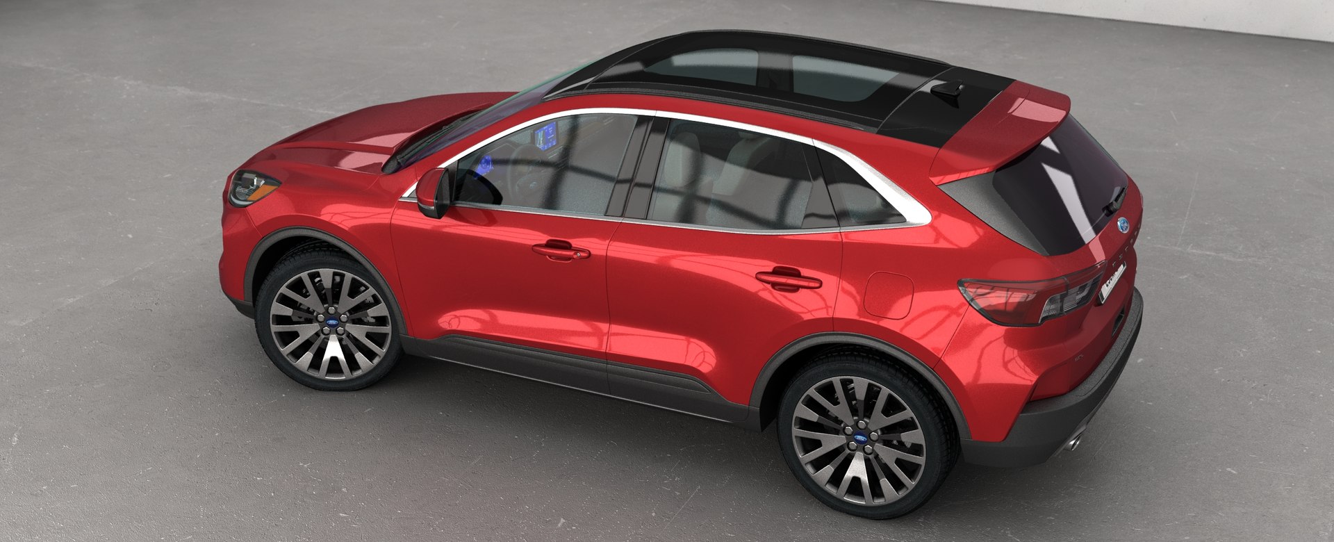 3D Realistic Escape 2020 Interior Model - TurboSquid 1594202