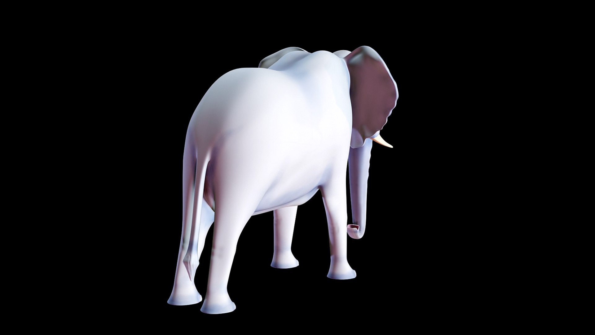 Nice And Kind Cartoon Elephant Character Stylized 3D Model - TurboSquid ...
