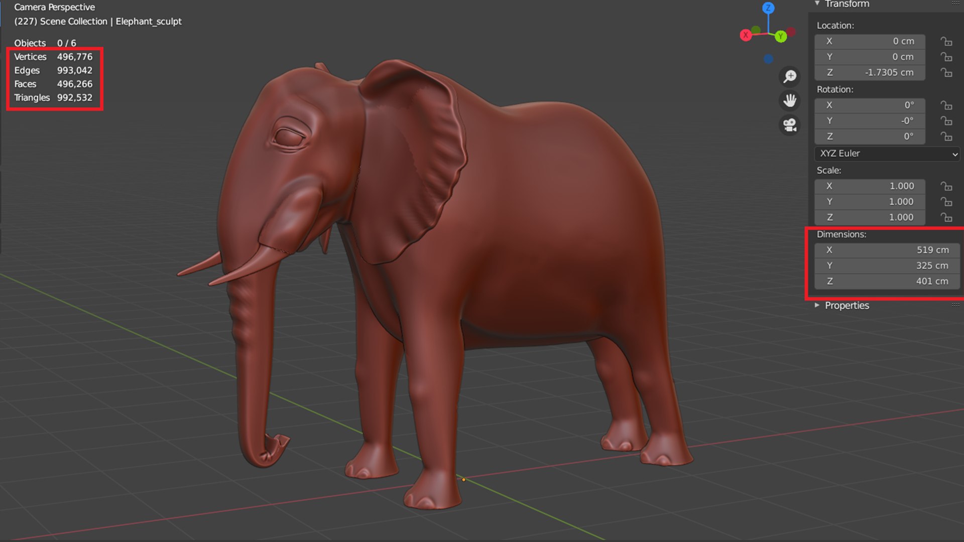Nice And Kind Cartoon Elephant Character Stylized 3D Model - TurboSquid ...