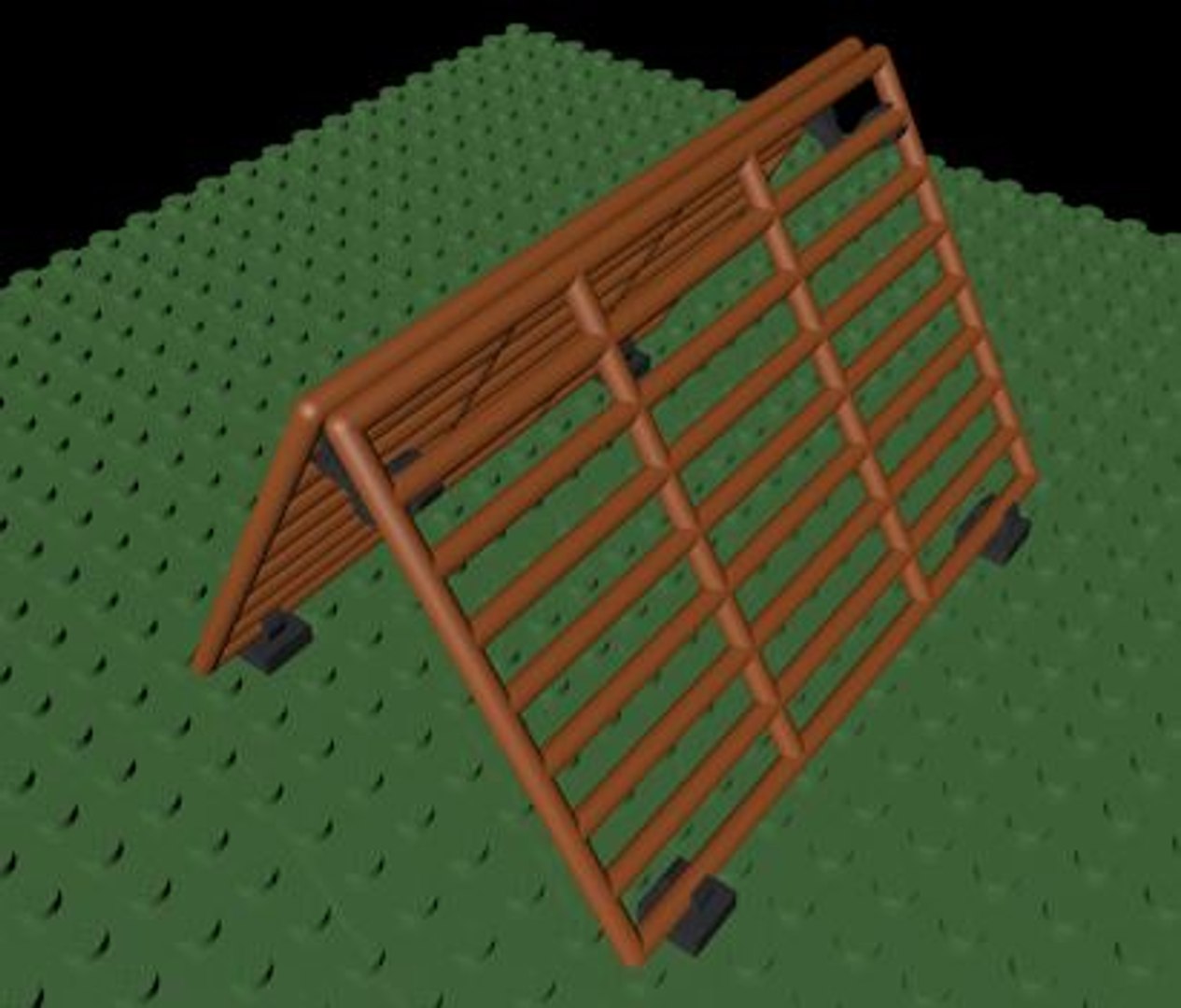 3d Model Lego Climbing Frame