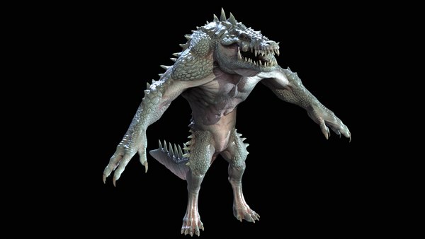 MutantCrocodile 3D model - TurboSquid 1919887
