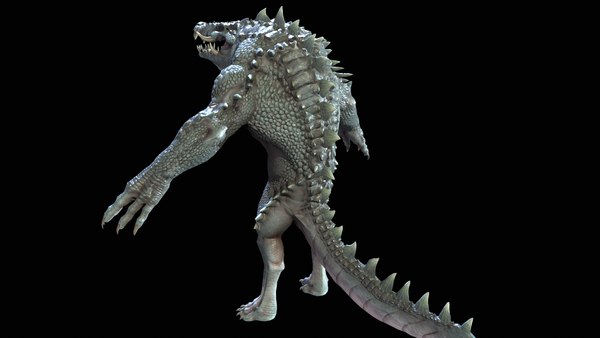 MutantCrocodile 3D model - TurboSquid 1919887