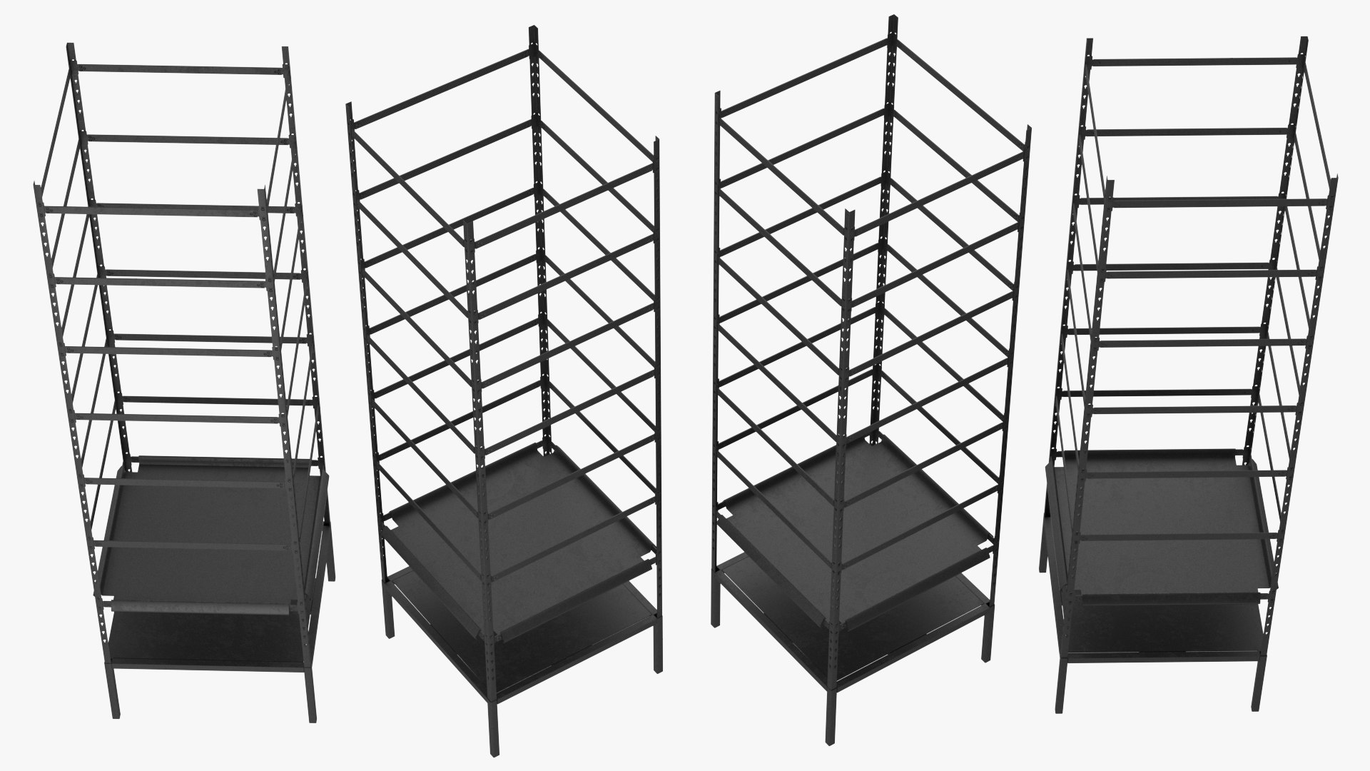 3D model storage rack - TurboSquid 1494147