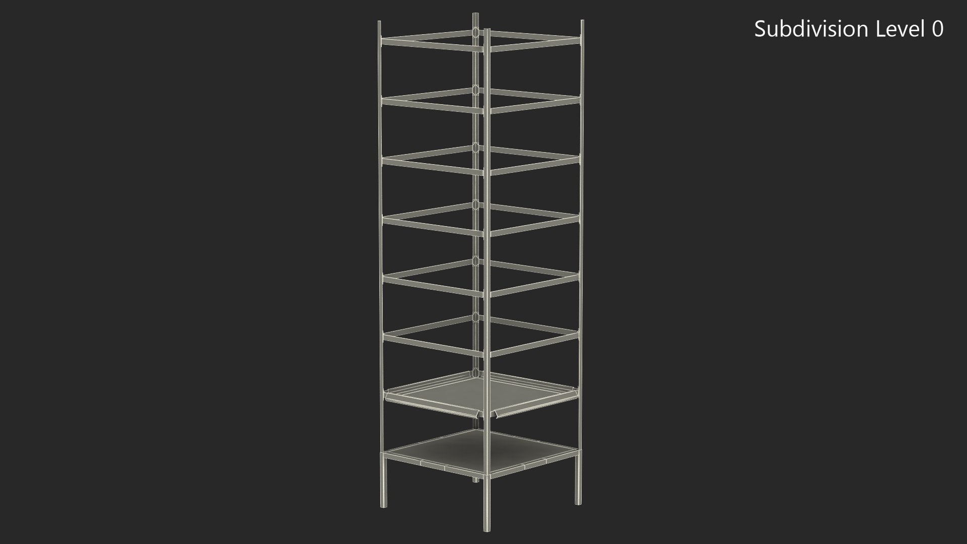 3D model storage rack - TurboSquid 1494147