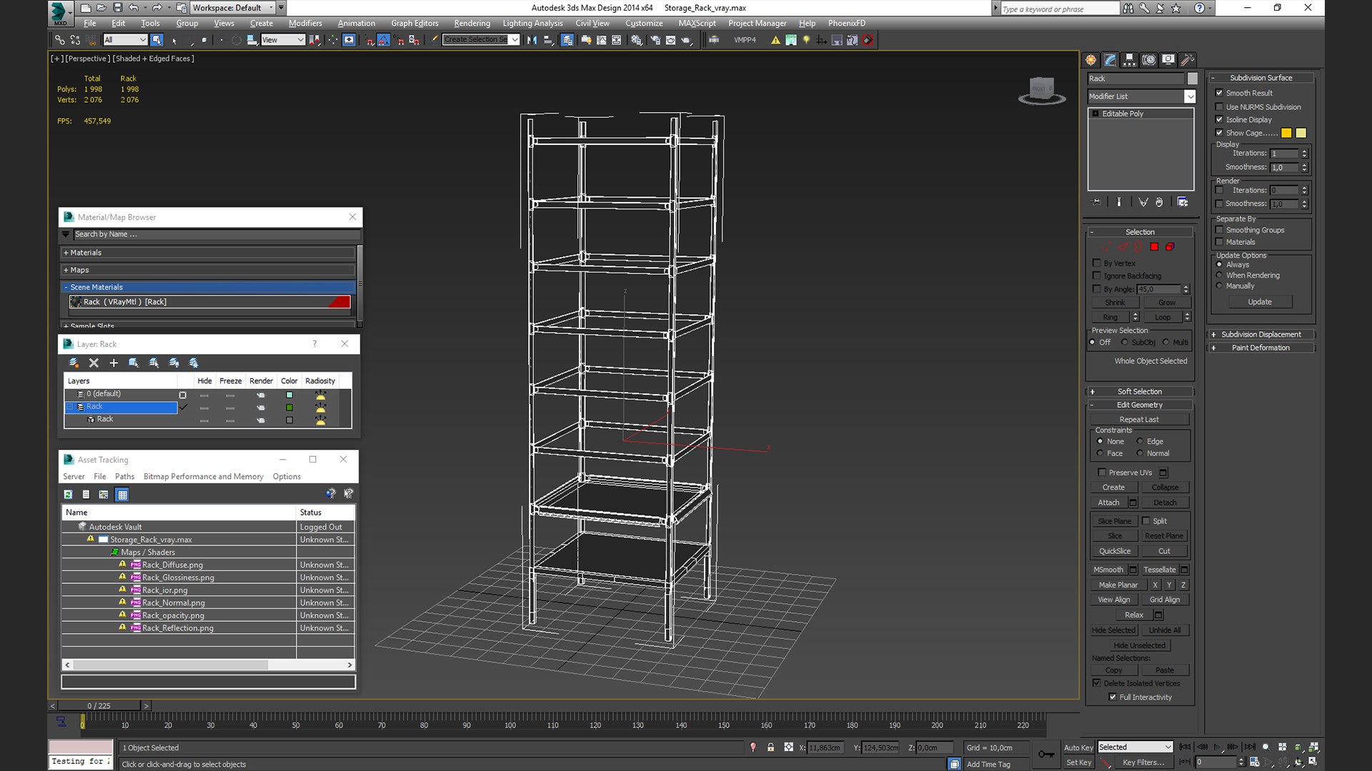 3D model storage rack - TurboSquid 1494147