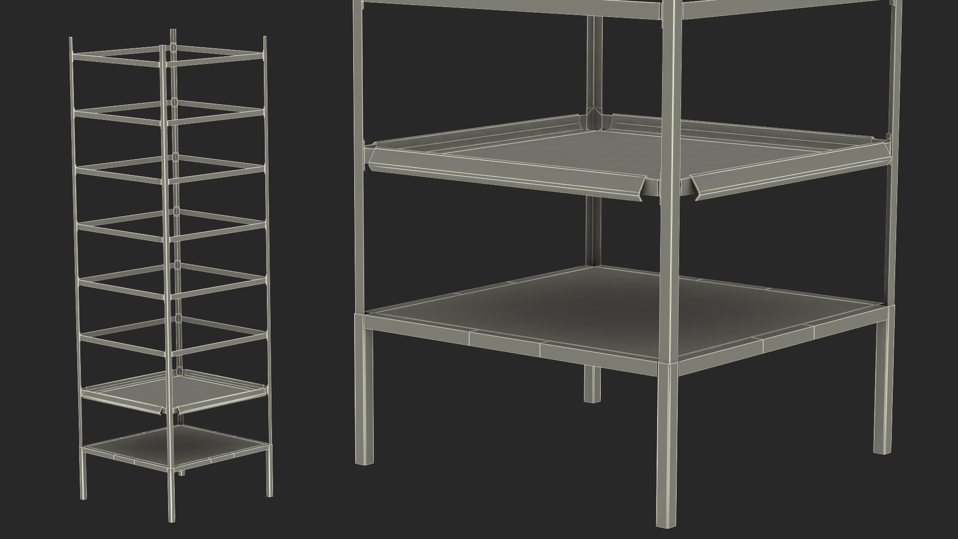3D model storage rack - TurboSquid 1494147