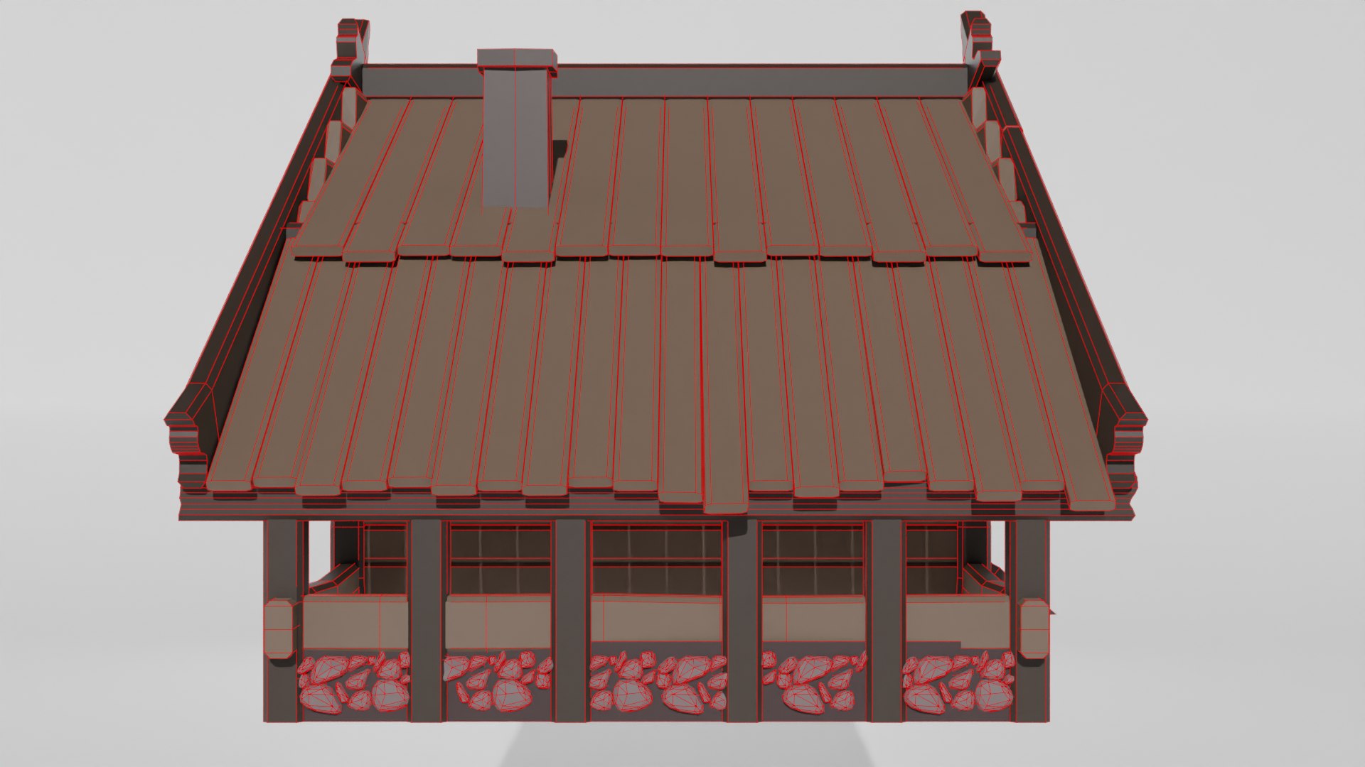 Hunter House 3D Model - TurboSquid 2013397