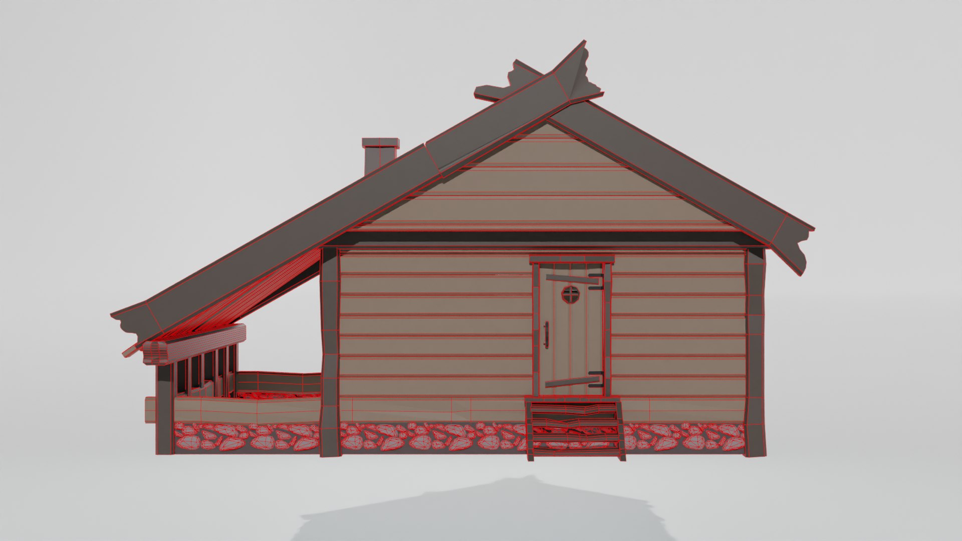 Hunter House 3D Model - TurboSquid 2013397