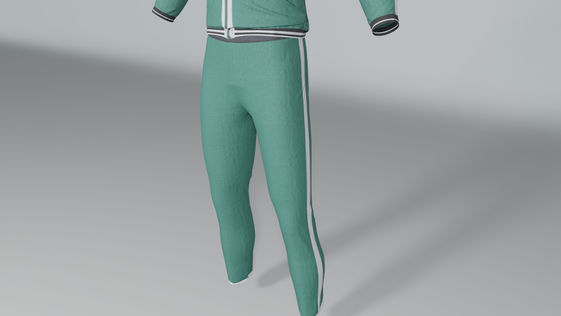 3D Male Tracksuit And Training Pants - TurboSquid 1928819