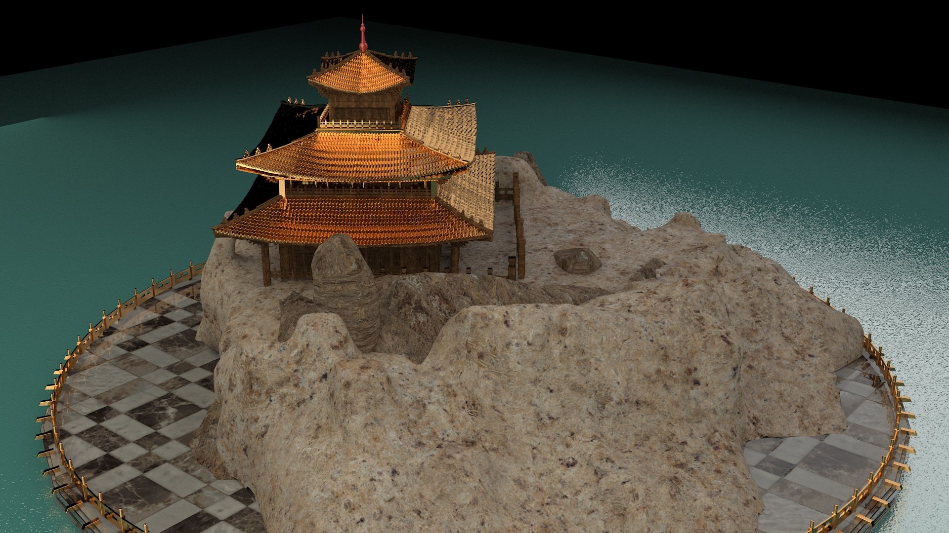 Chinese Ancient House 3D Model - TurboSquid 1883899