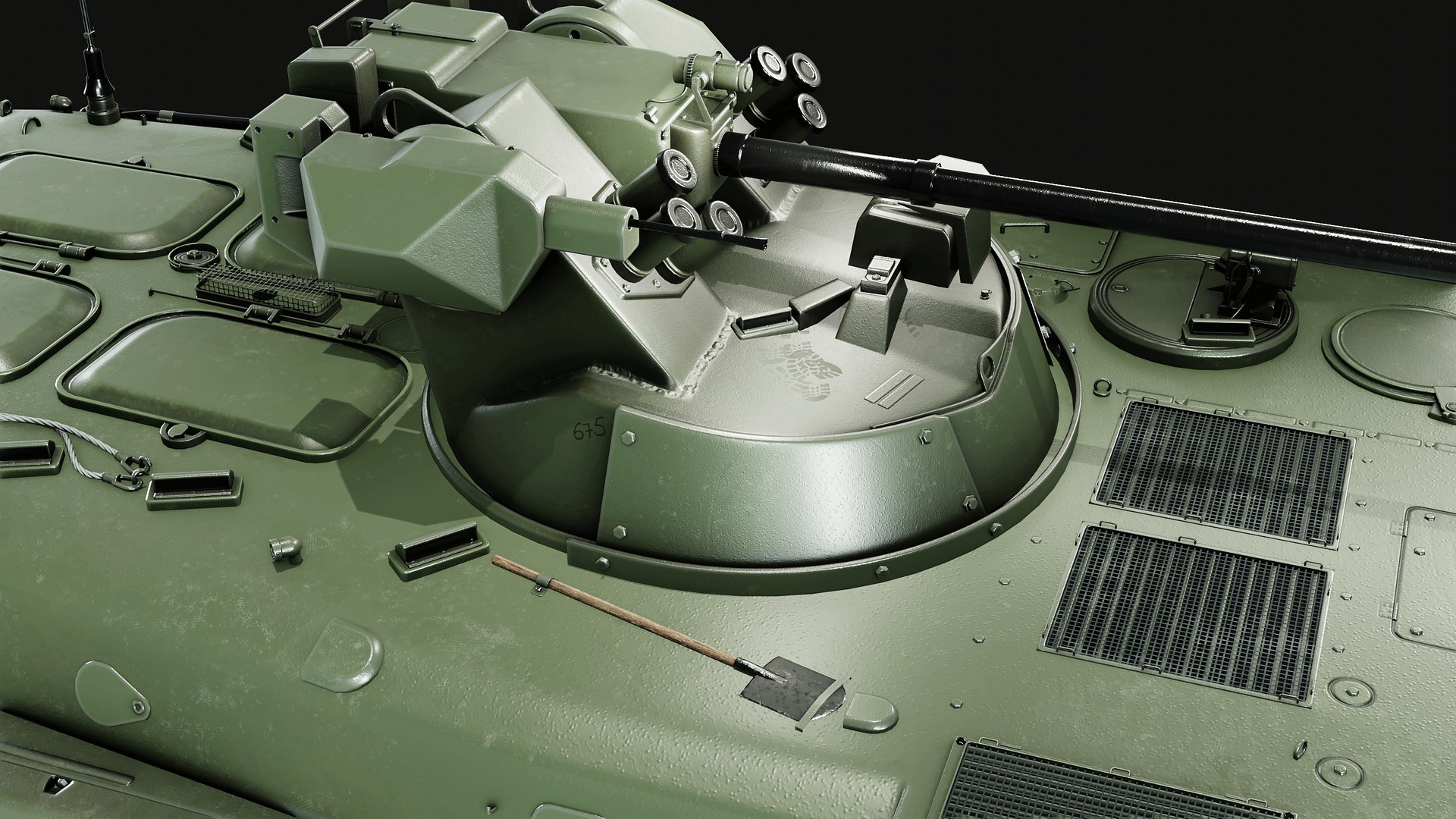 Fighting Vehicle Infantry Bmp-1am 3D Model - TurboSquid 1695957
