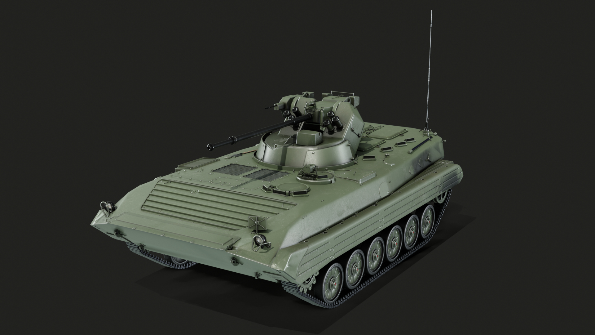 Fighting Vehicle Infantry Bmp-1am 3D Model - TurboSquid 1695957