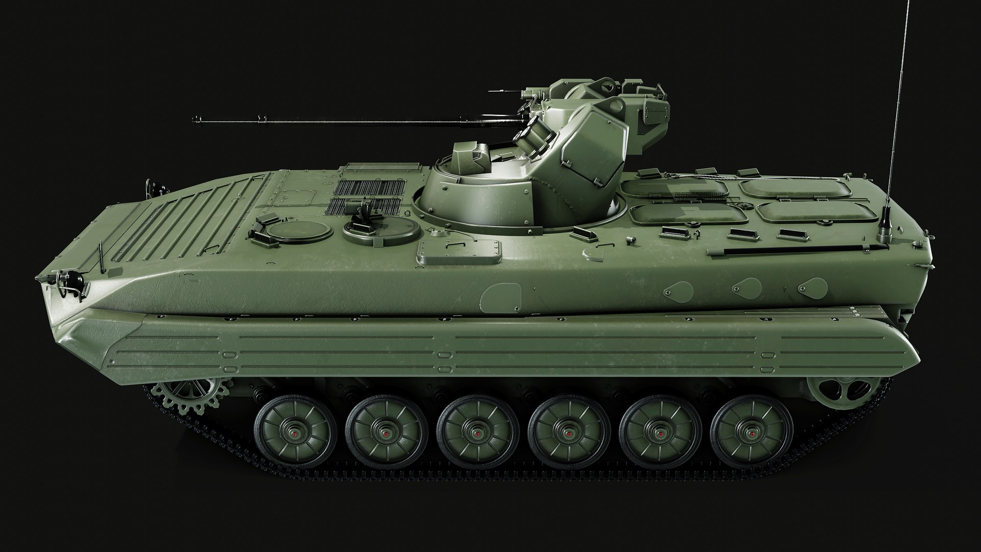 Fighting Vehicle Infantry Bmp-1am 3D Model - TurboSquid 1695957