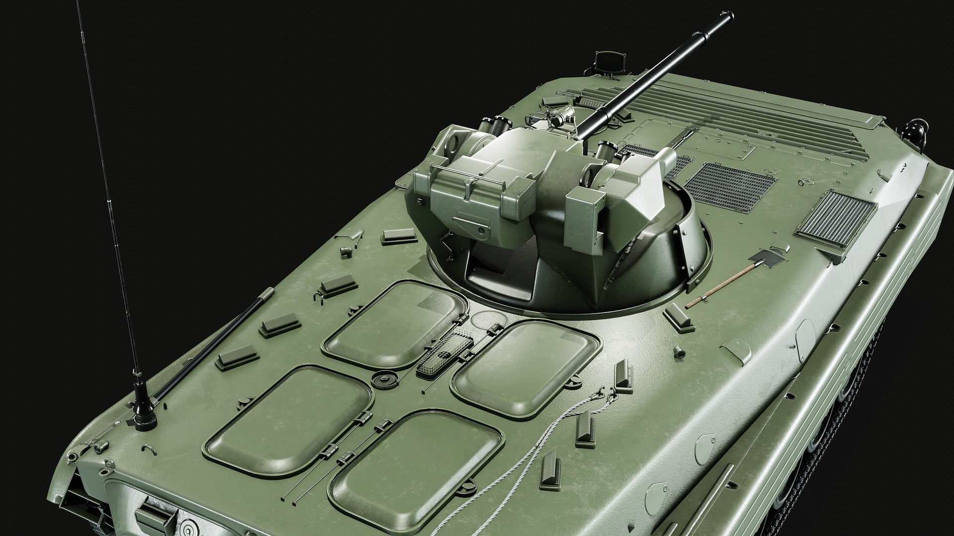 Fighting Vehicle Infantry Bmp-1am 3D Model - TurboSquid 1695957