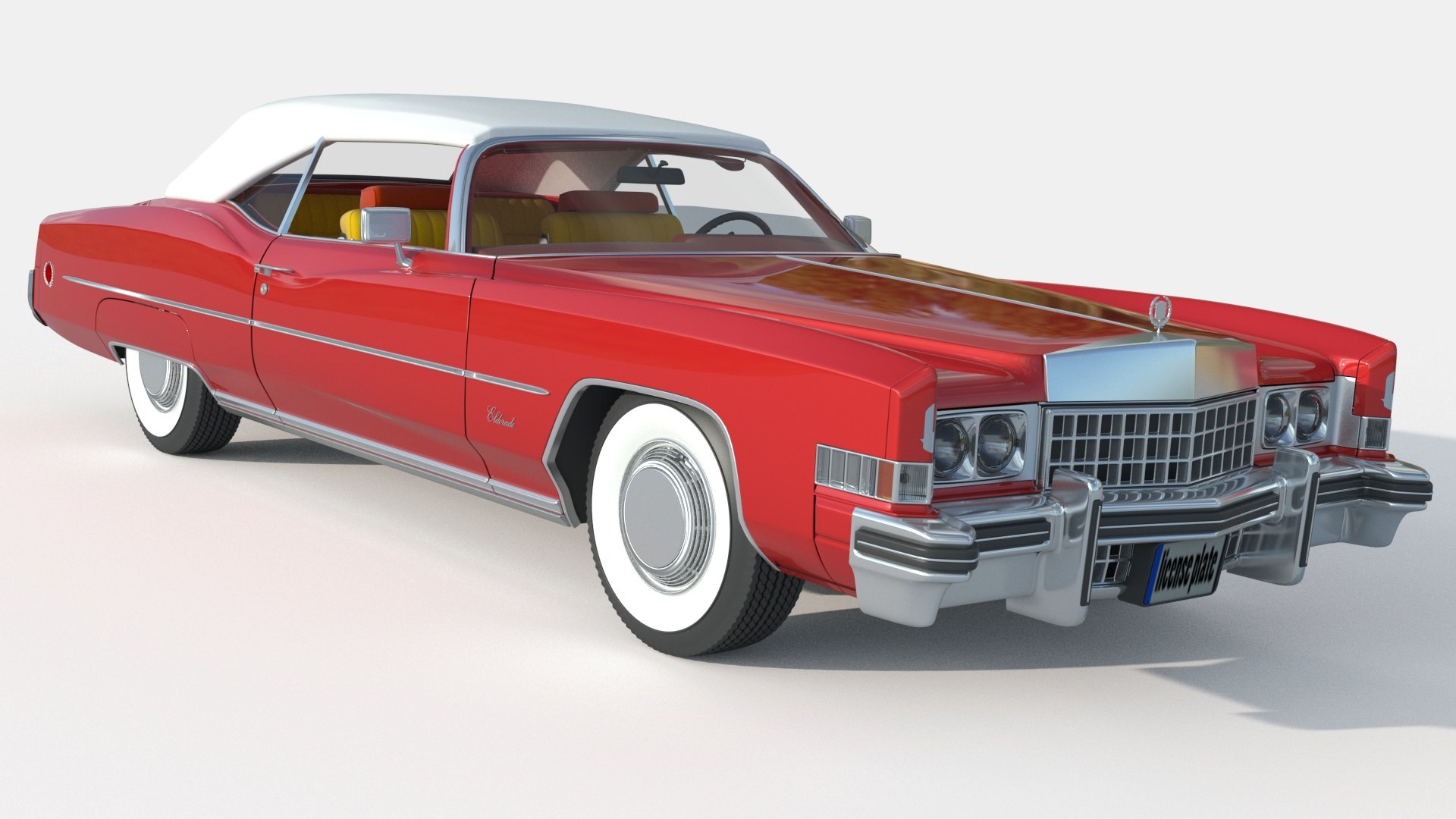 3D Model Cadillac Eldorado 1973 Model - TurboSquid 1997464