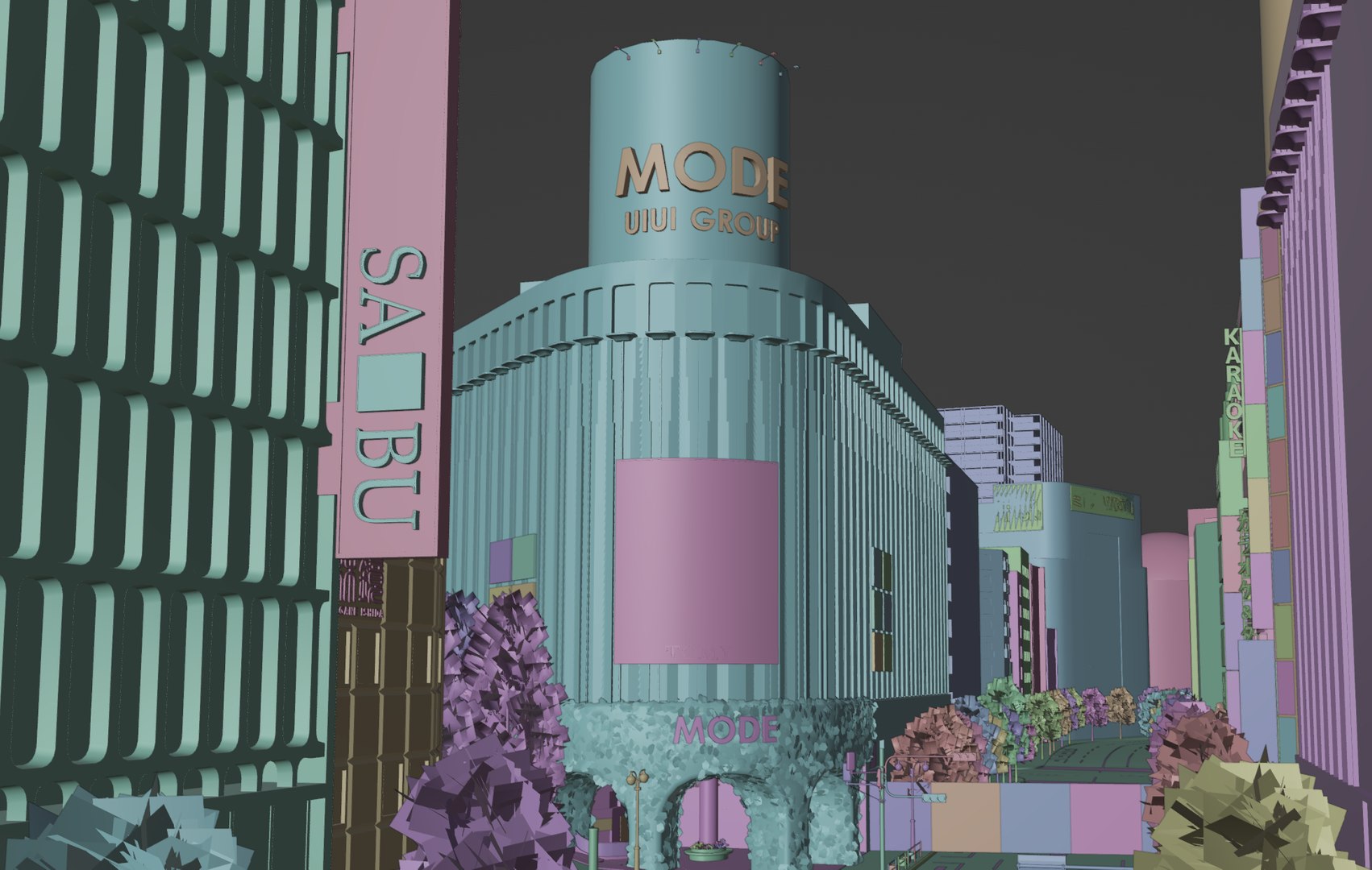 3D Shibuya Model - TurboSquid 2426386