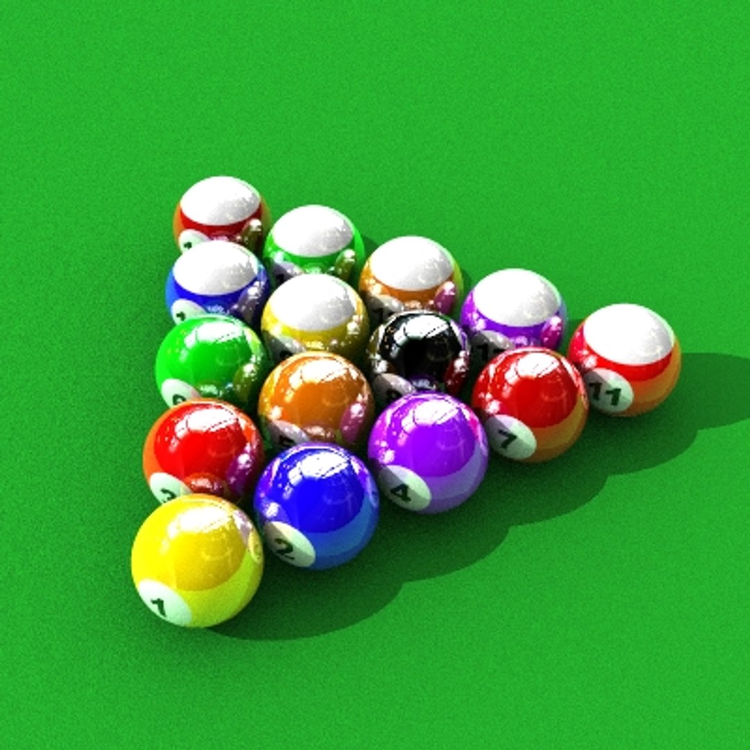 Billard Balls Lwo
