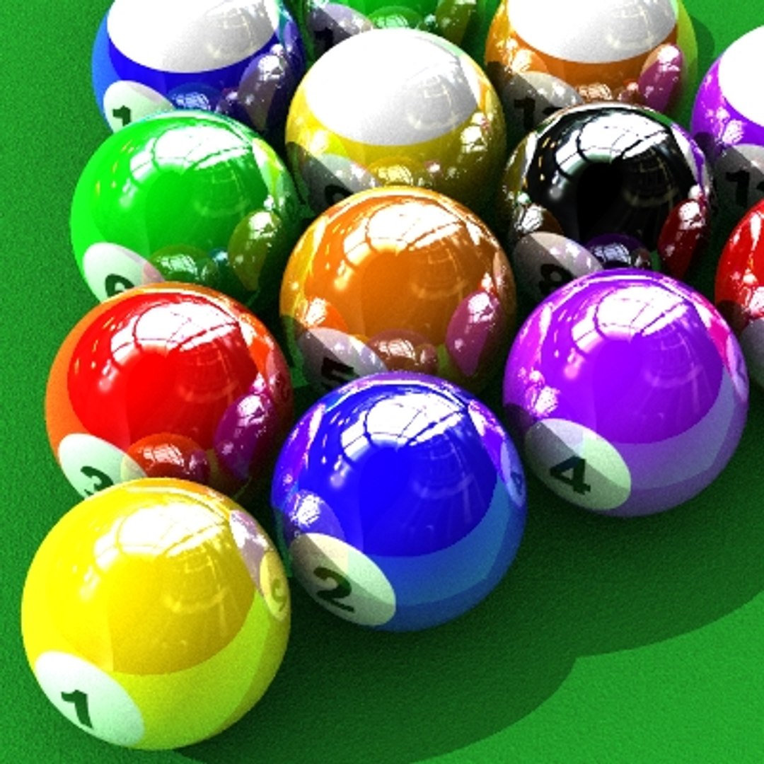 Billard Balls Lwo