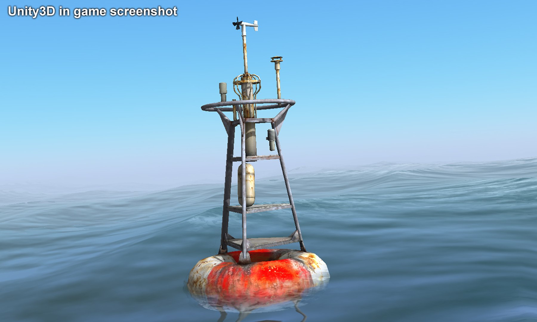 Low-poly Buoy 3d 3ds