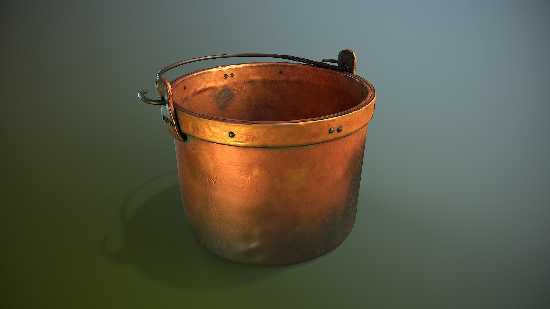 Copper Cooking Pot 3D Model - TurboSquid 1933128