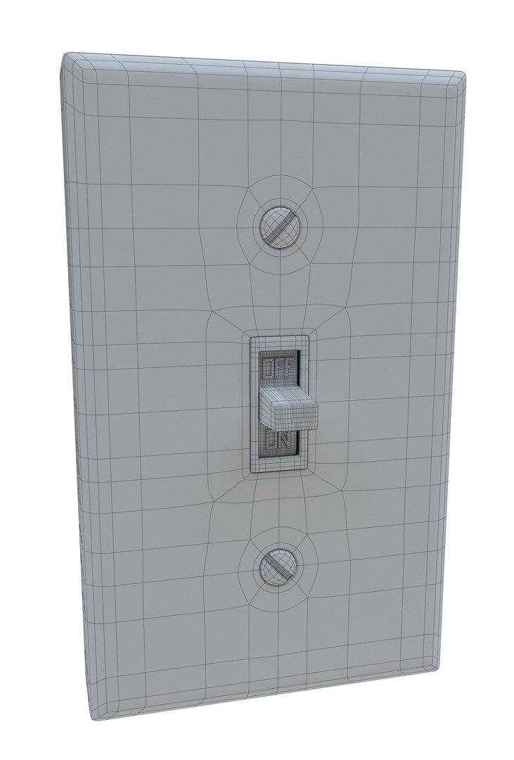 Light Switch 3D Model - TurboSquid 1194150